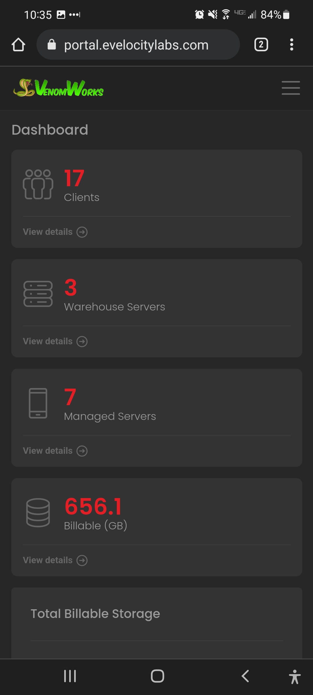 eVelocity Labs - Simplify backup management